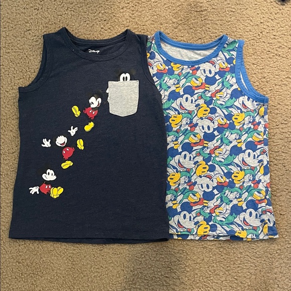 Disney | Shirts & Tops | Boys Disney Mickey Mouse Tank Tops | Poshmark